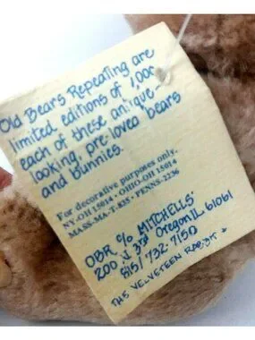 Old Bears Repeating | Toys | Old Bears Repeating Grama Bear Jointed ...